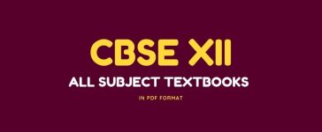 Download Class 12 CBSE Textbooks- All subjects in PDF format