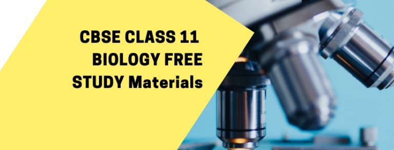 CBSE Plus One Biology Notes and Solutions – Education Observer