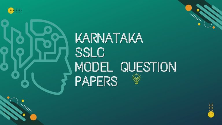 Karnataka SSLC Board exam – official model question papers – Education ...