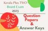 Kerala Plus Two Model exam 2023- Question papers and answer keys