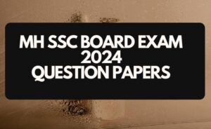 Maharashtra SSC 10th Board exam 2024- Question papers and answer keys ...